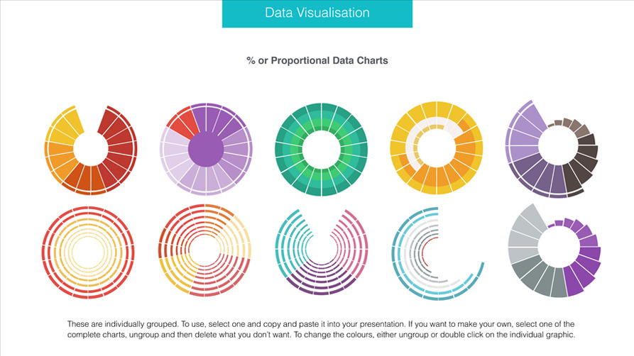The Data Deck - A Powerpoint Infographics Template, Presentation Templates