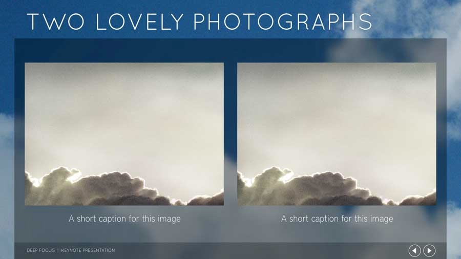 Deep Focus Keynote Presentation Template, Presentation Templates ...