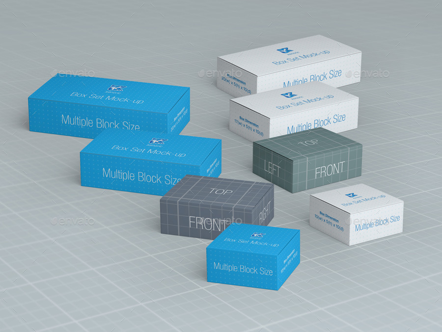 MyBox Set Mock-Up 04, Graphics | GraphicRiver