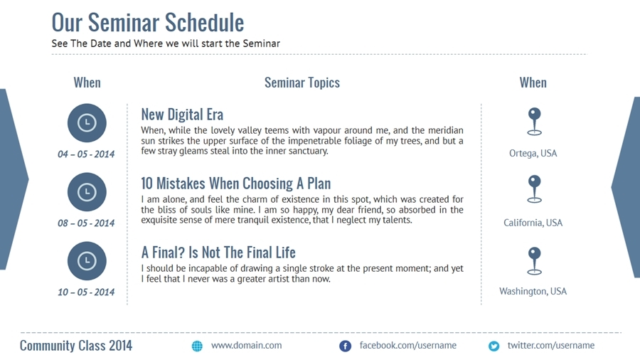 Community Class Meetup Presentation Templates, Presentation Templates