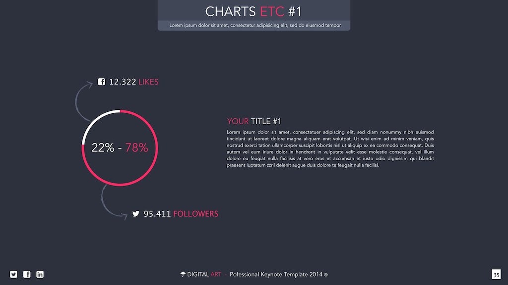 Digital Art - Creative Keynote Template, Presentation Templates ...