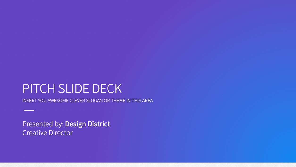 Pitch Deck Powerpoint, Presentation Templates | GraphicRiver