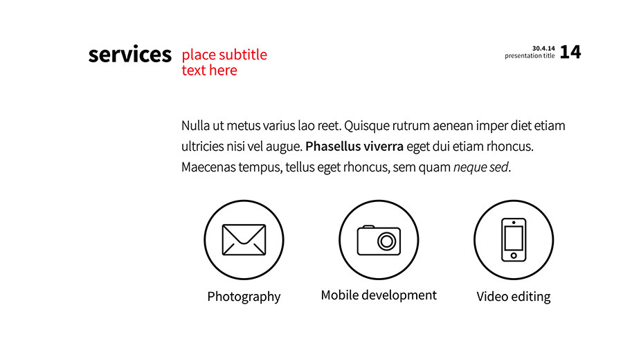 Simple Point Presentation Template, Presentation Templates | GraphicRiver