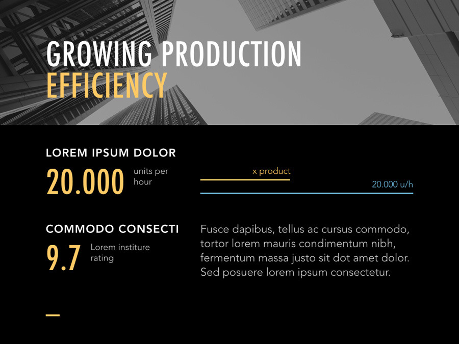 Facts & Figures PowerPoint Template, Presentation Templates | GraphicRiver