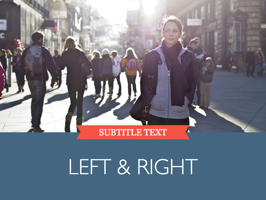 Left & Right PowerPoint Template, Presentation Templates | GraphicRiver