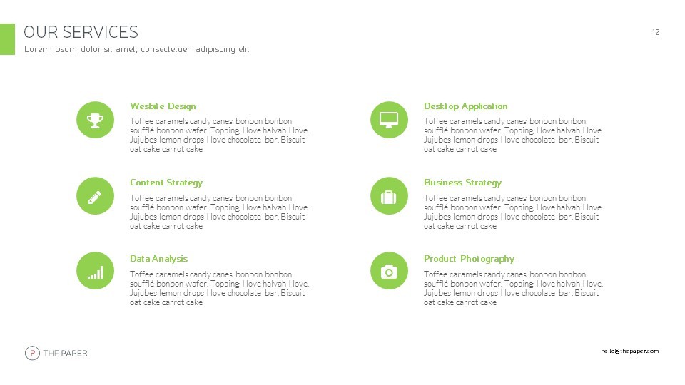 The Paper - Powerpoint Presentation Template, Presentation Templates