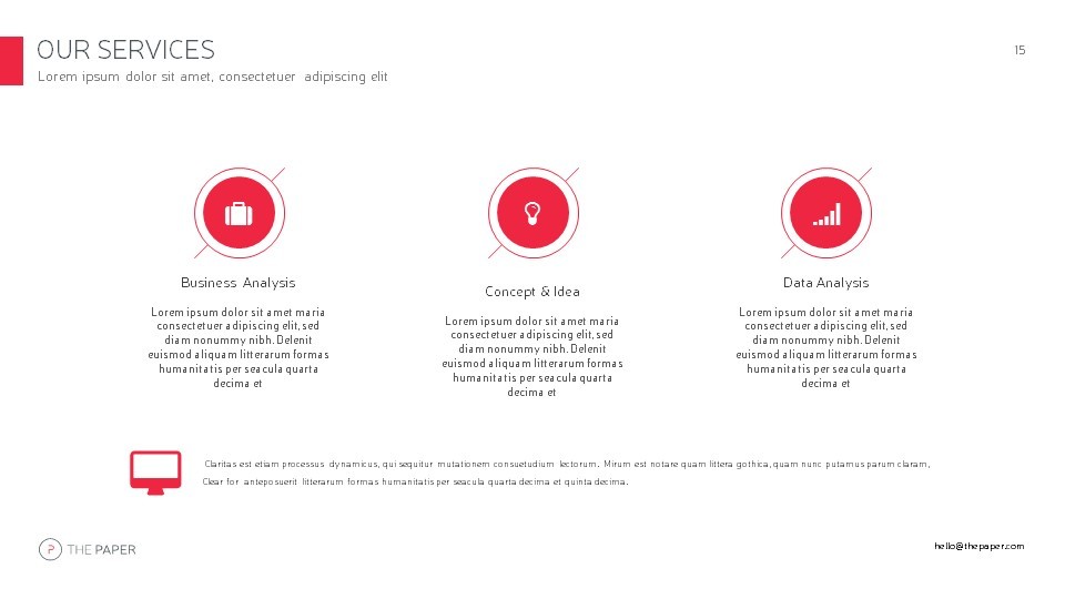 The Paper - Powerpoint Presentation Template, Presentation Templates