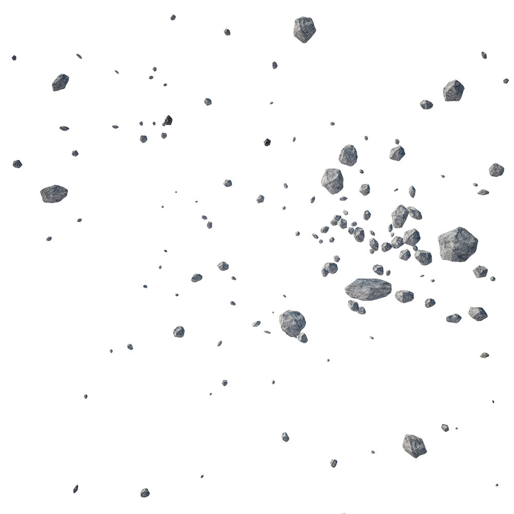 25 Flying Stone Brushes, Add-ons | GraphicRiver