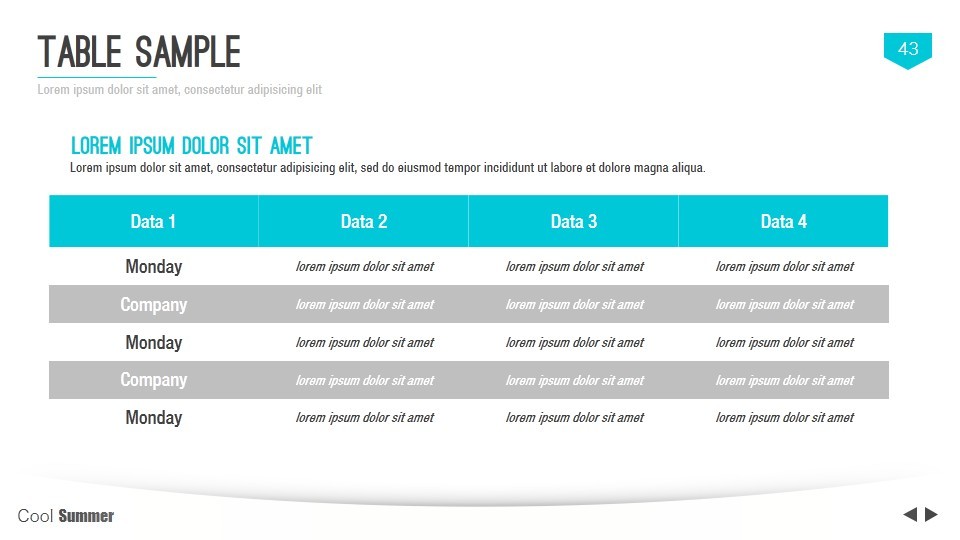 Sapphire powerpoint template by CoolSummer2014 | GraphicRiver