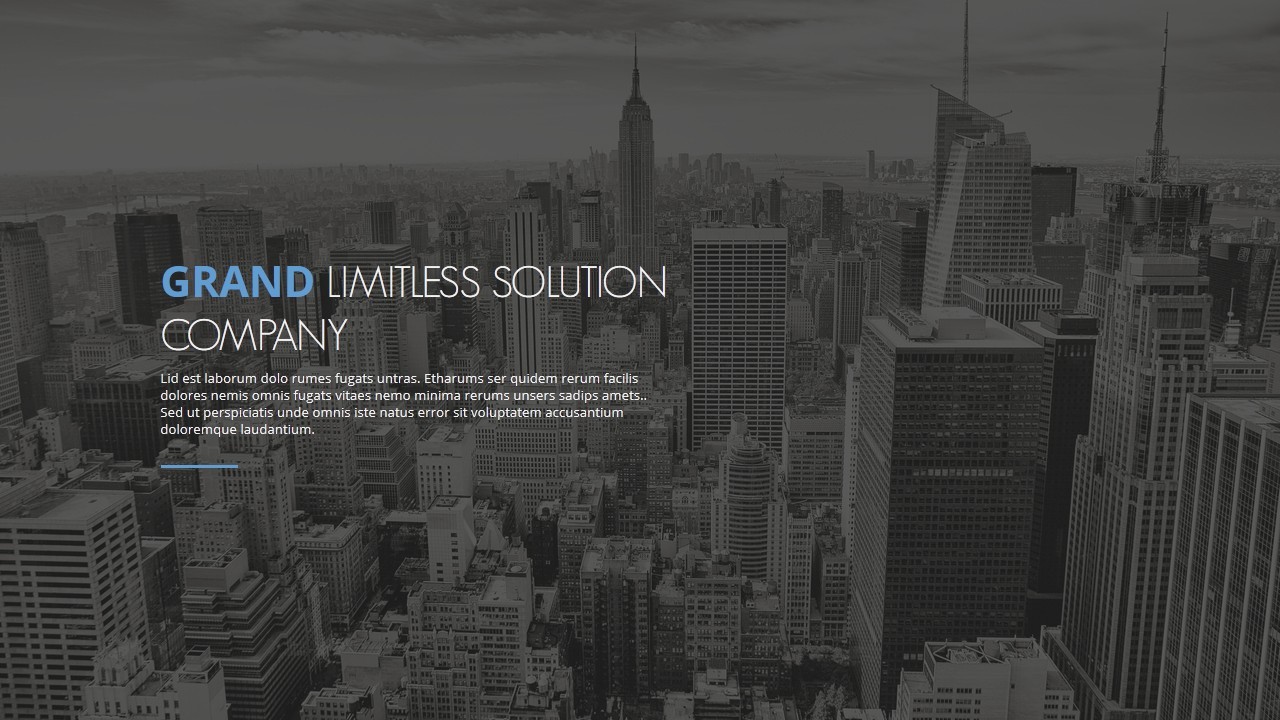 Grand - Business & Creative Powerpoint Template, Presentation Templates