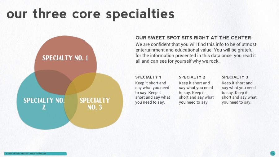 Paper Shapes Powerpoint Presentation Templates, Presentation Templates