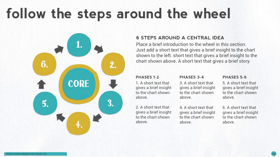 Paper Shapes Powerpoint Presentation Templates by 83MUNKIS | GraphicRiver