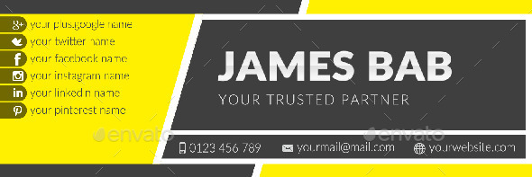 Twitter Corporate Cover v-1, Web Elements | GraphicRiver