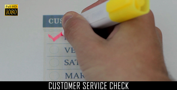 Customer Service Check 2, Stock Footage | VideoHive