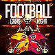 Football Game Night Flyer Template, Print Templates | GraphicRiver