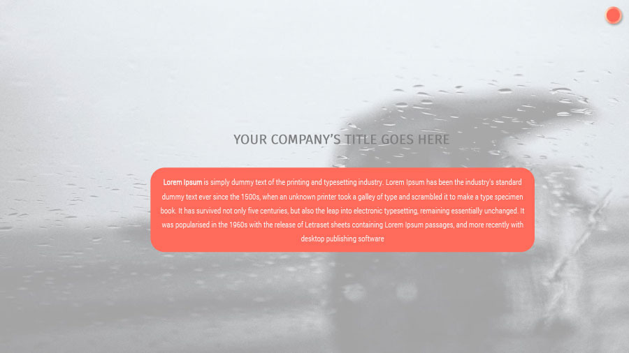 One Power Point Presentation Template, Presentation Templates ...