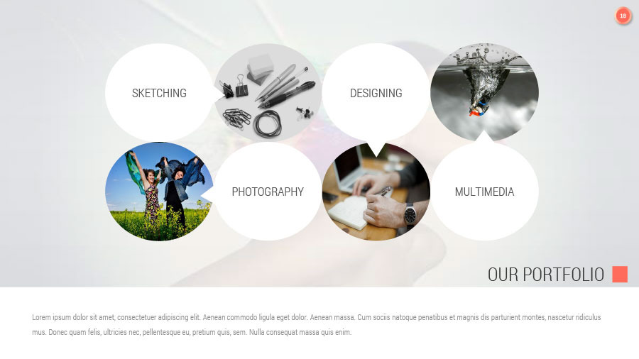 One Power Point Presentation Template, Presentation Templates ...