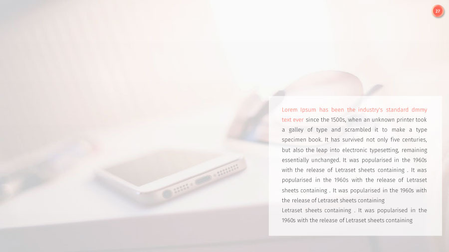 One Power Point Presentation Template, Presentation Templates ...