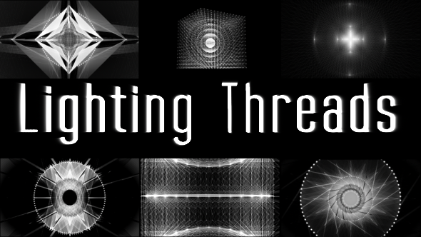 Lighting Threads 2 // VJ Pack, Motion Graphics | VideoHive