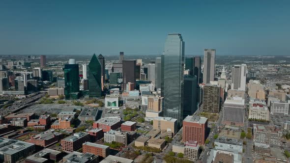 Aerial View of Dallas Texas, Stock Footage | VideoHive