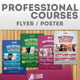Professional Courses Flyer/Poster, Print Templates | GraphicRiver