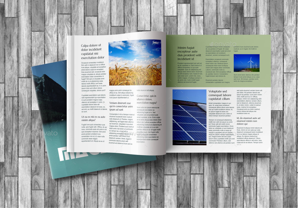 Square Booklet / Catalog / Book Mockup, Graphics | GraphicRiver