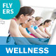 Wellness Center Flyers – 4 Options, Print Templates | GraphicRiver