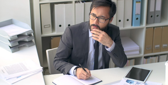 Backlog at Work, Stock Footage | VideoHive