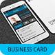 iPhone Business Card Template V-4, Print Templates | GraphicRiver