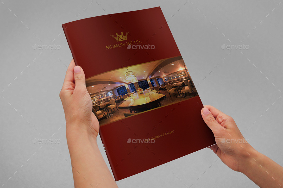 Hotel Book Menu and Restaurant, Print Templates | GraphicRiver