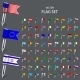 Vector Modern Set Flags of the World by Trezvuy | GraphicRiver