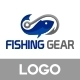 Fishing Gear Logo Template, Logo Templates | GraphicRiver