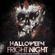 Halloween Fright Night Grunge Flyer Template, Print Templates ...