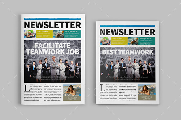 Newsletter Multipurpose Template, Print Templates | GraphicRiver