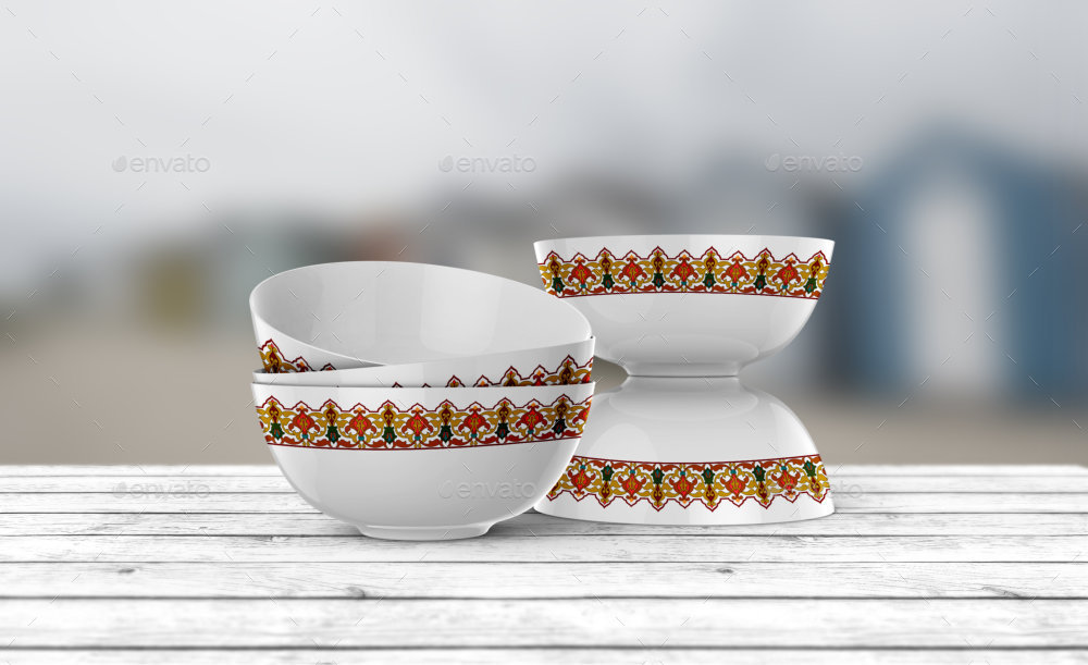 Kitchen Utensils / Dishes Mockup, Graphics | GraphicRiver