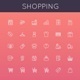 Vector Shopping Line Icons, Icons | GraphicRiver