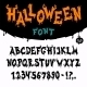 Halloween Vector Font, Vectors | GraphicRiver