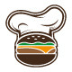 Chef Burger Logo, Logo Templates | GraphicRiver