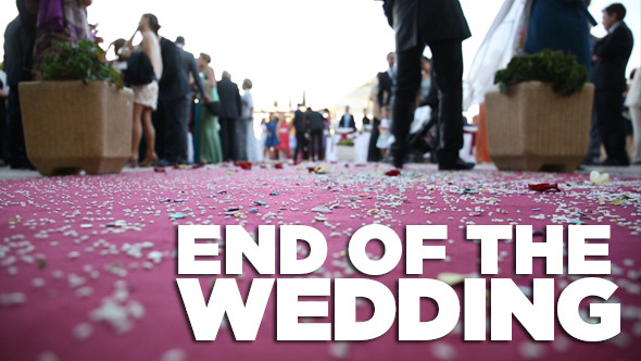 Wedding End, Stock Footage | VideoHive