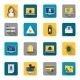 Hacker Icons Flat Buttons, Vectors | GraphicRiver