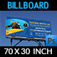 Diving Billboard Template Vol2, Print Templates | GraphicRiver