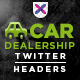 Twitter Header for Car Sales, Web Elements | GraphicRiver