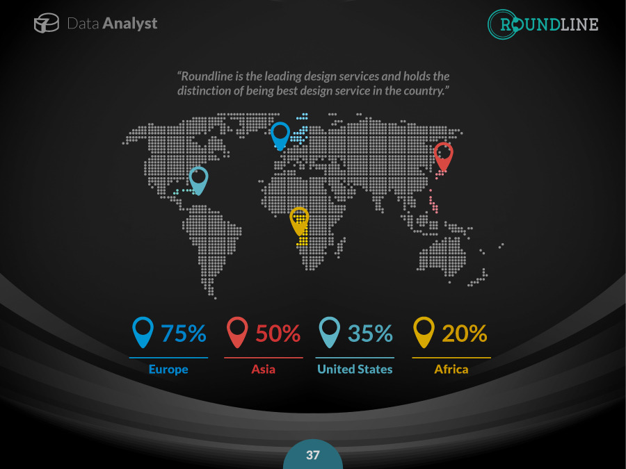 Roundline Powerpoint Template, Presentation Templates | GraphicRiver