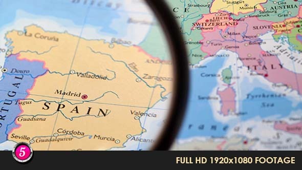World Map 225, Stock Footage | VideoHive