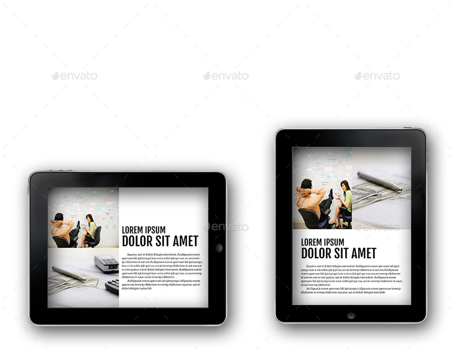 iPad &Tablet Business Magazine, ePublishing | GraphicRiver