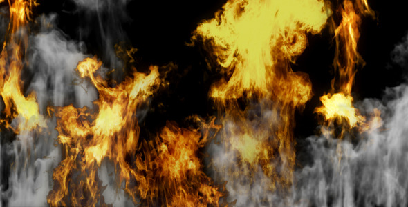 Fire and smoke, Motion Graphics | VideoHive