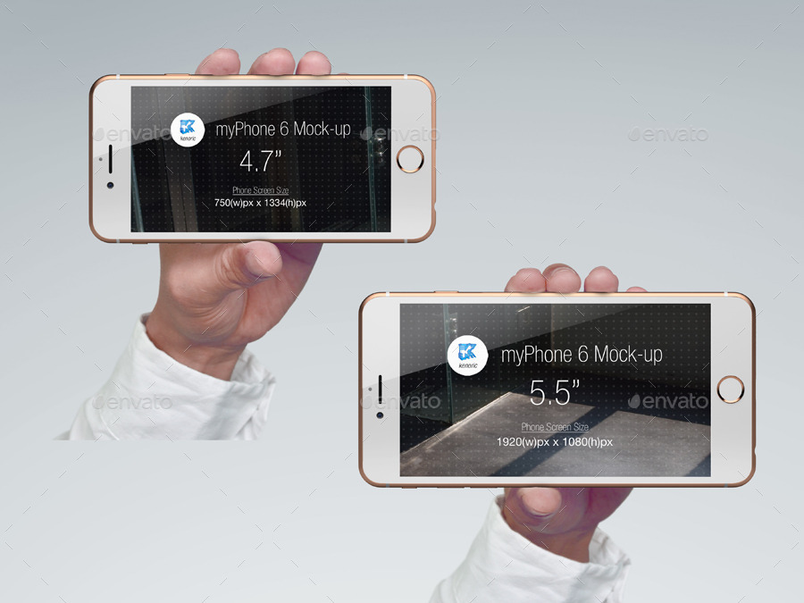 myPhone 6 Mock-up v02 by kenoric | GraphicRiver