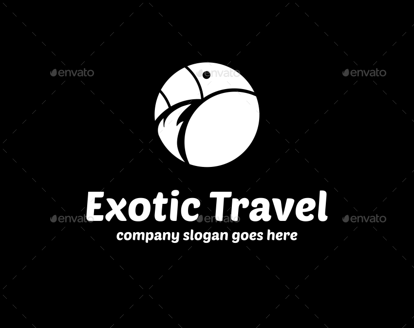 Exotic Travel Logo Template, Logo Templates | GraphicRiver