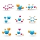 3D Chemical Molecules, Vectors | GraphicRiver