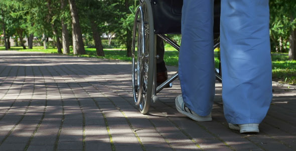 Mobility of Handicapped, Stock Footage | VideoHive